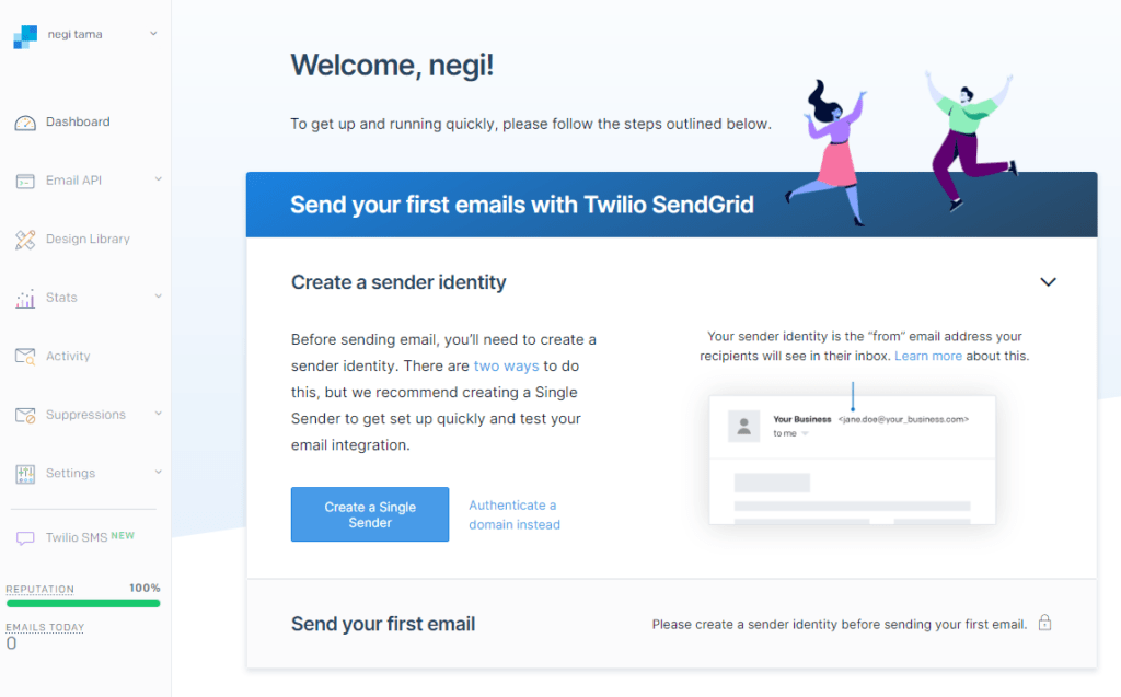 (2022年版)AzureでFree版SendGridのアカウントを作成 | Li-akb-branch-office