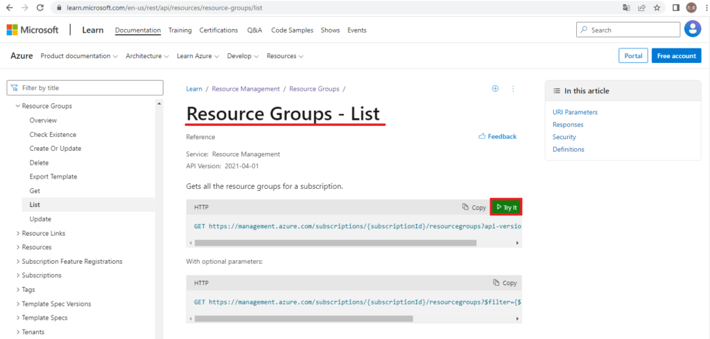 初めてのAzure REST API(PostmanやREST API ブラウザー) | Li-akb-branch-office